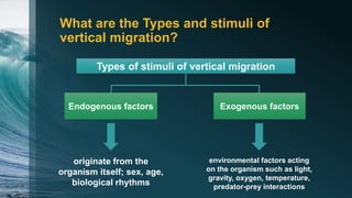Diel vertical migration | PPTX