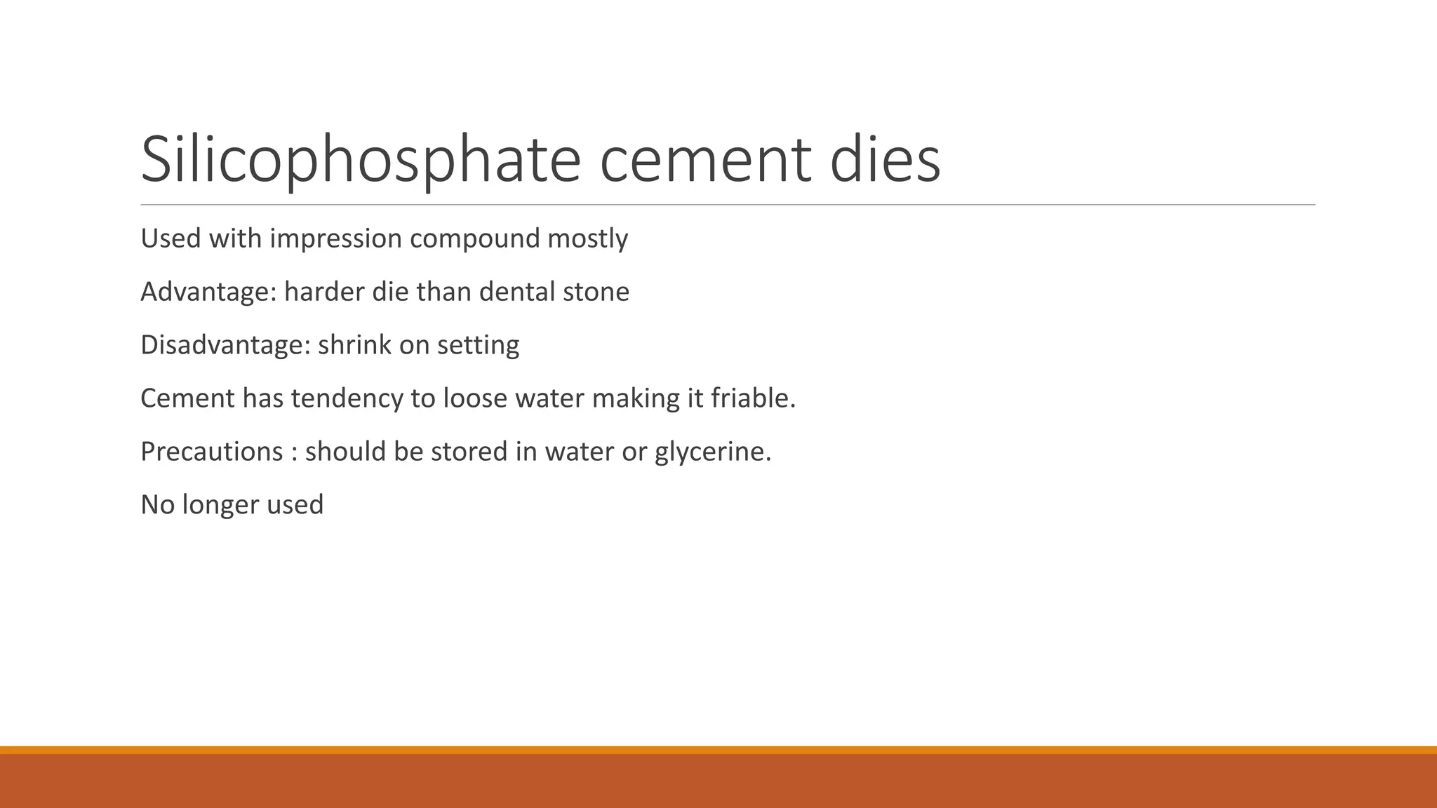 Die materials | PPTX