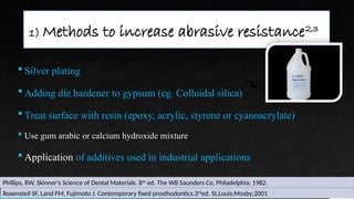 DIE MATERIALS AND DIE MATERIALS IN PROSTHODONTICS | PPTX