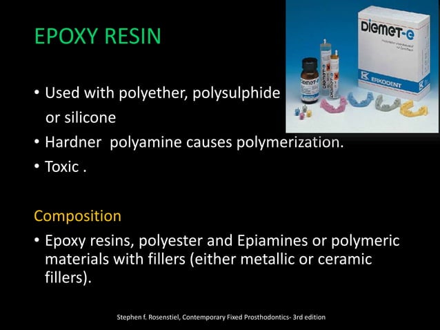 Die materials used in prosthodontics | PPTX
