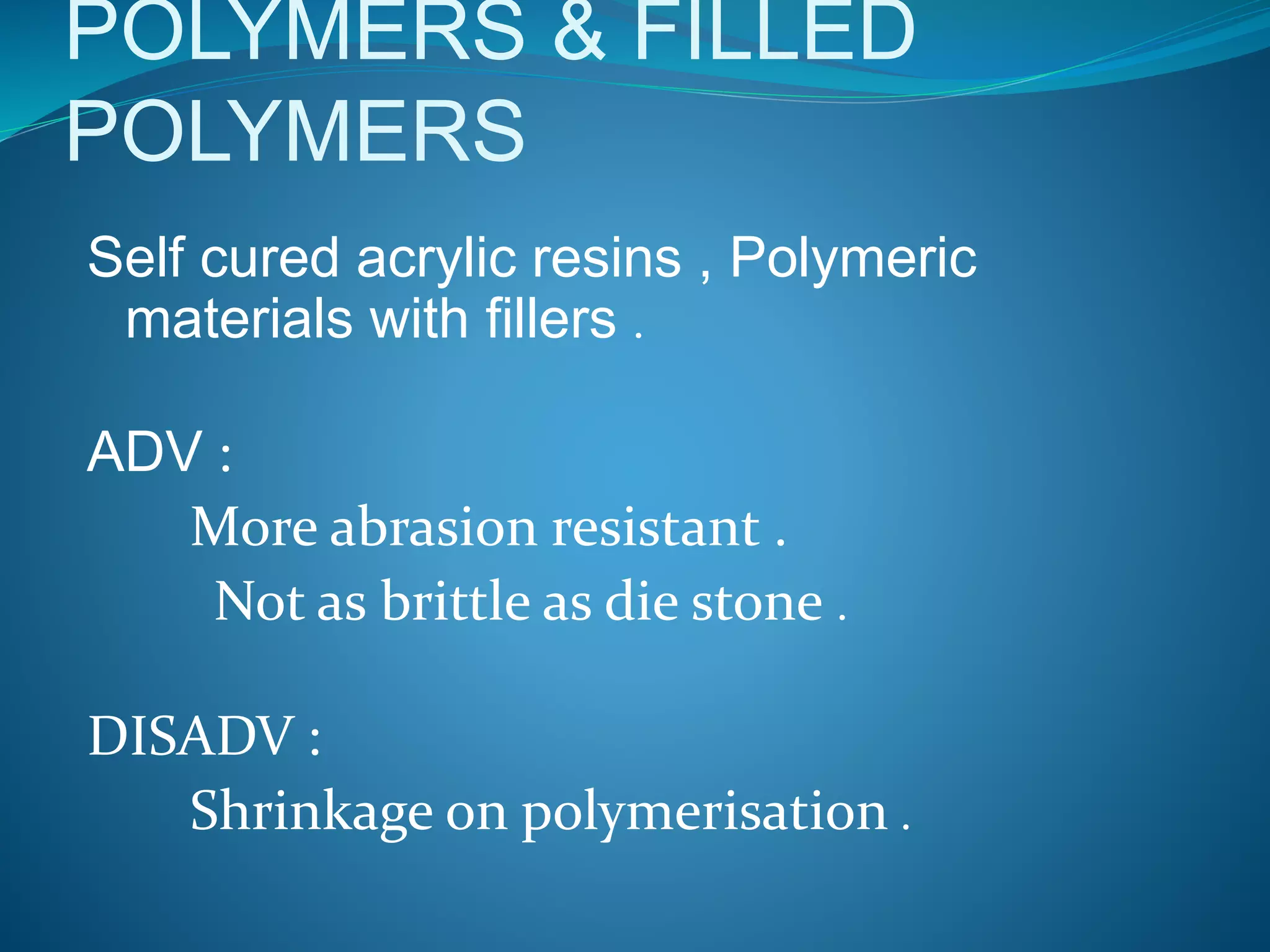 Die materials and die systems | PPTX