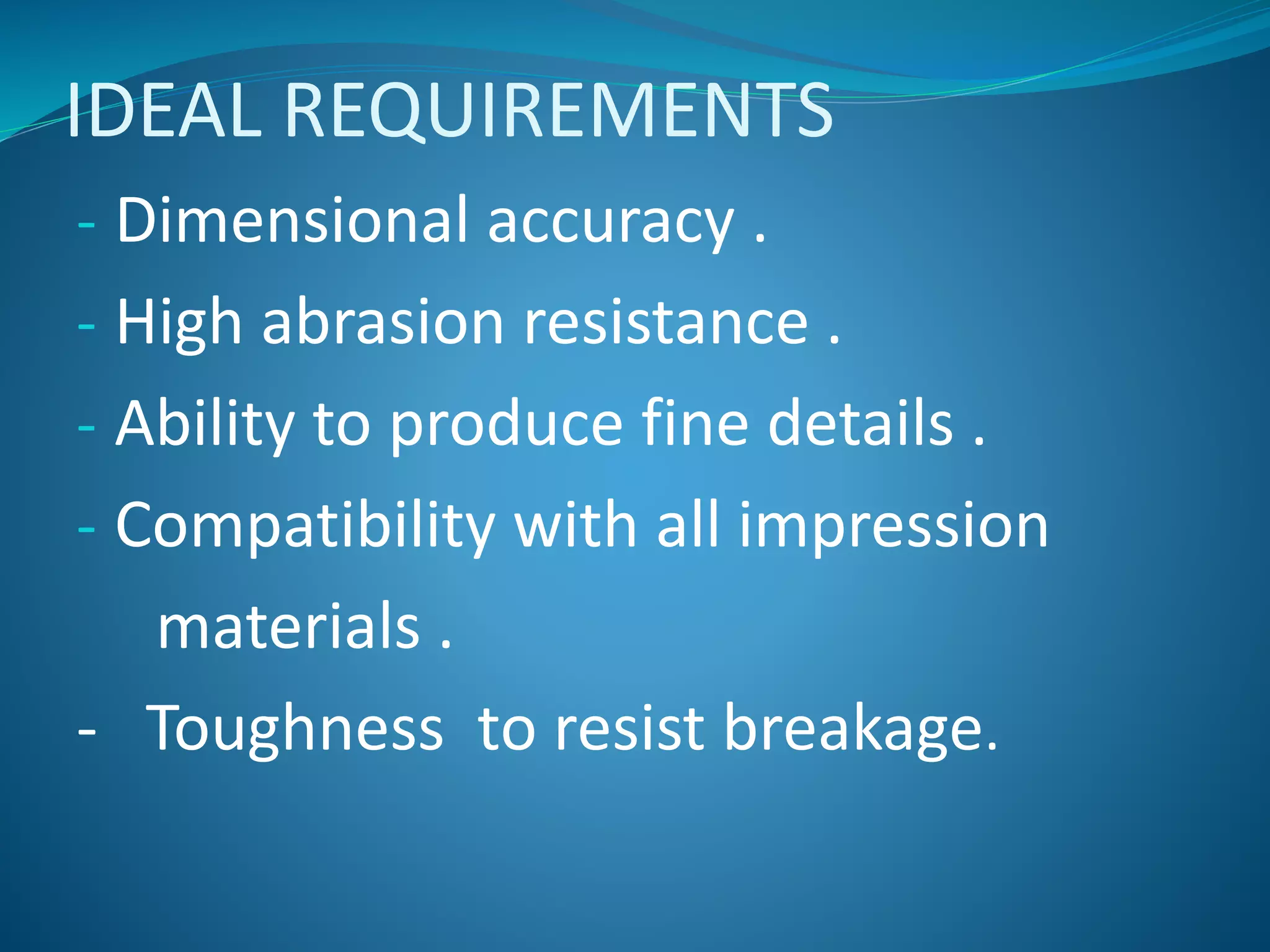 Die materials and die systems | PPTX