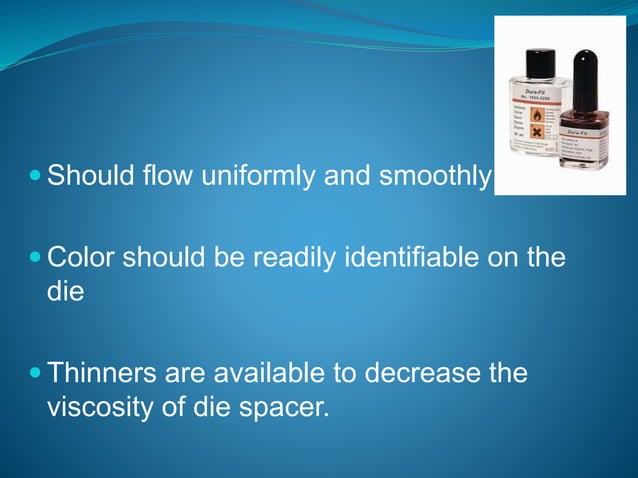 Die materials and die systems | PPTX | Dental Health | Diseases and ...