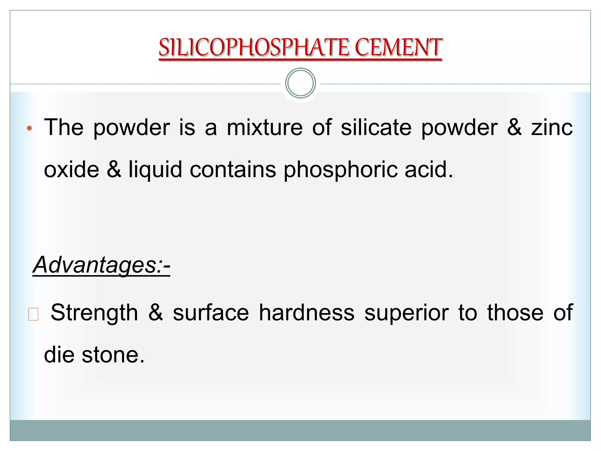 Die materials and Die system - Dental | PPT