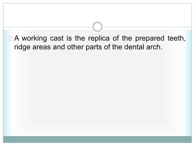 Die materials and Die system - Dental | PPT | Oral care | Personal Care