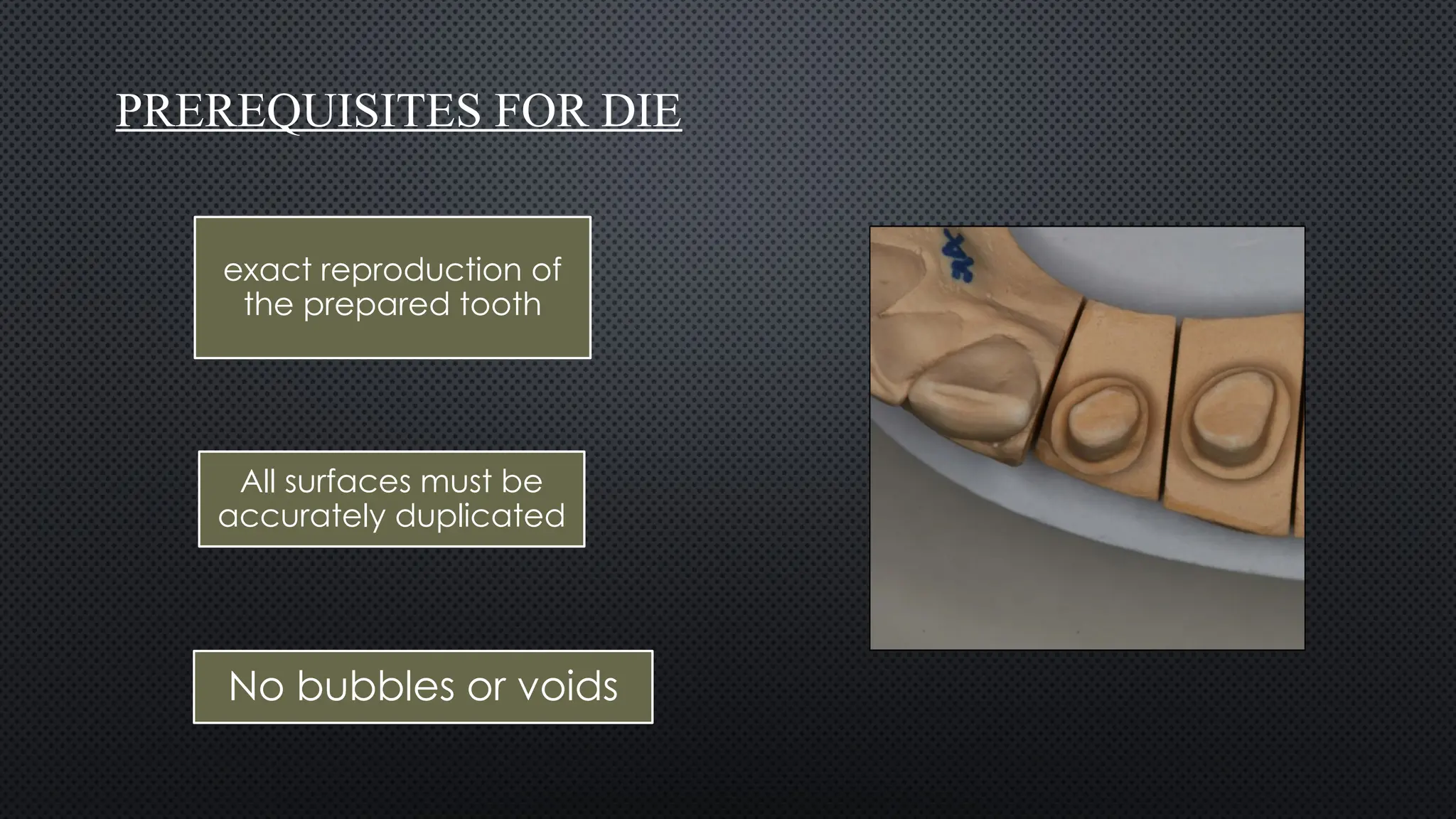 Die materials and die system in prosthodontics | PPTX