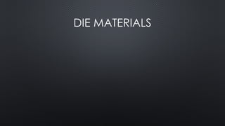 Die materials and die system in prosthodontics | PPTX