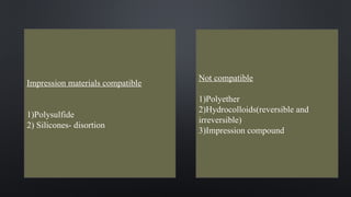 Die materials and die system in prosthodontics | PPTX