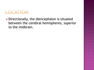 3/10 Diencephalon | PPTX
