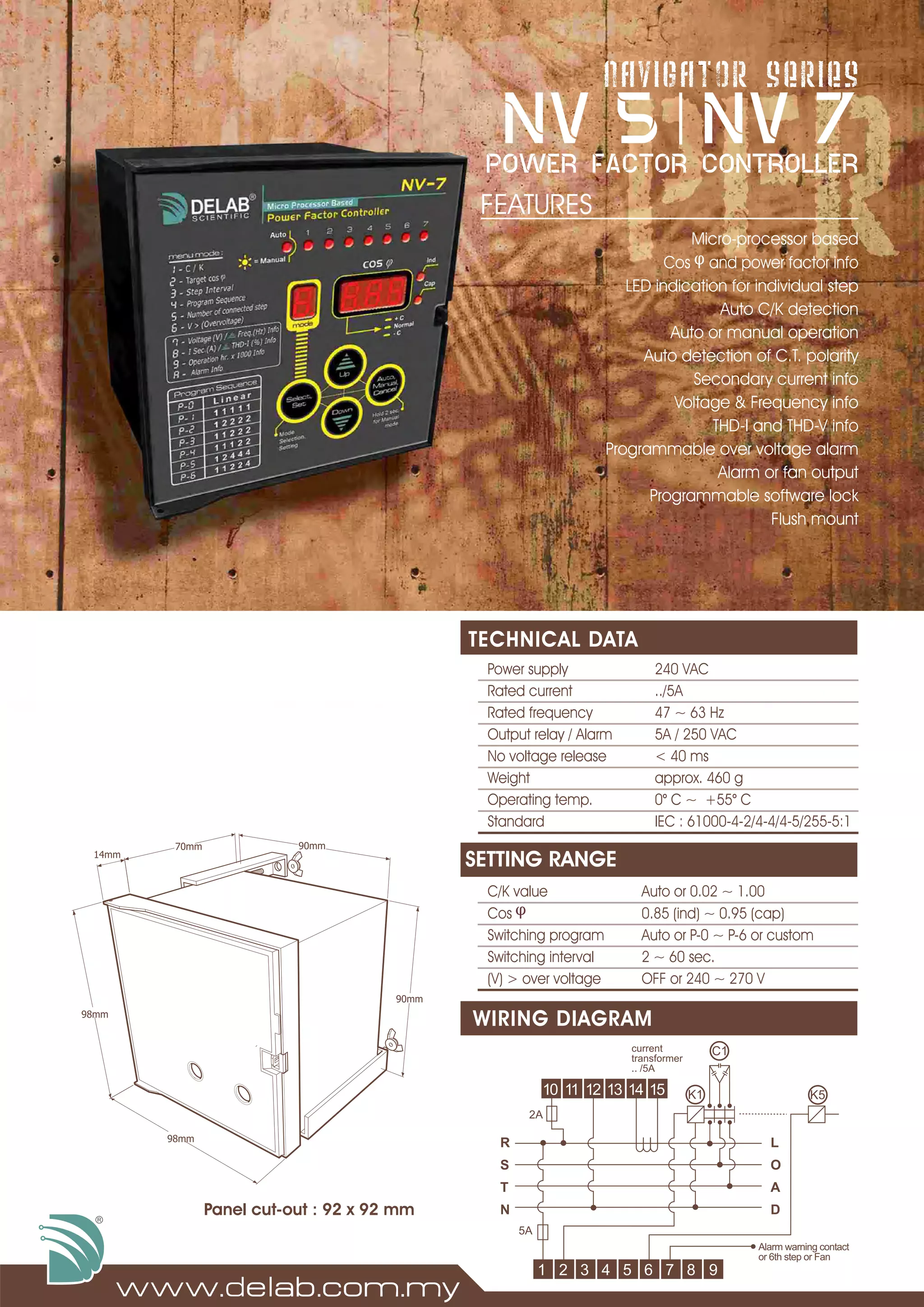 Dienhathe.com delab-nv5 | PDF