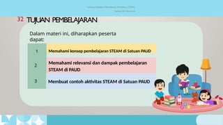 Dien Sesi 3. Pembelajaran STEAM di PAUD (1).pptx