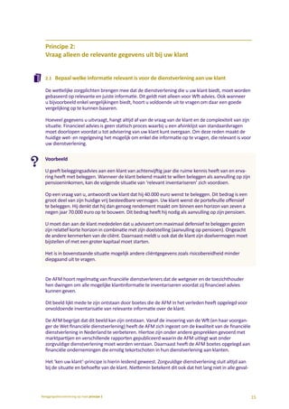 Hypotheekbond software passend bij AFM visie "dienstverlening op maat ...