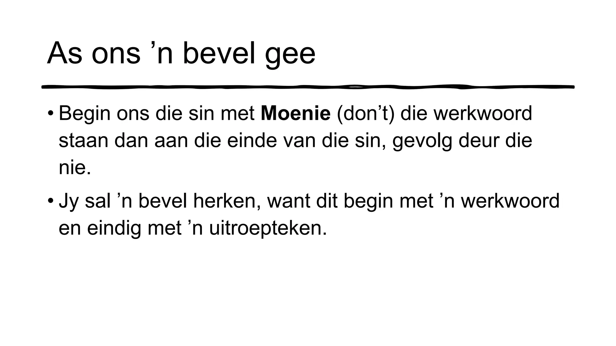Die Ontkennende Vorm Graad 11 | PPTX