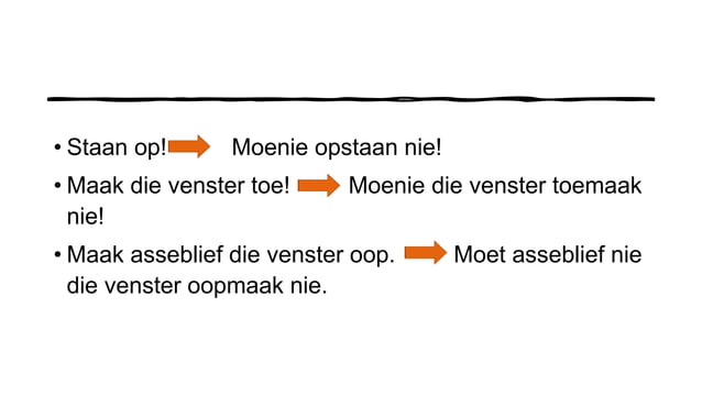 Die Ontkennende Vorm Graad 11 | PPTX