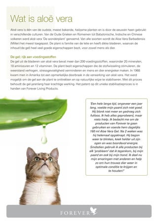 Dieren en aloe vera | PDF