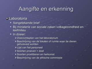 Dierproeven | PPT
