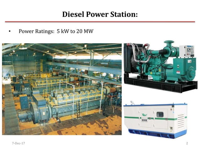 Diesel Power Plant | PPTX