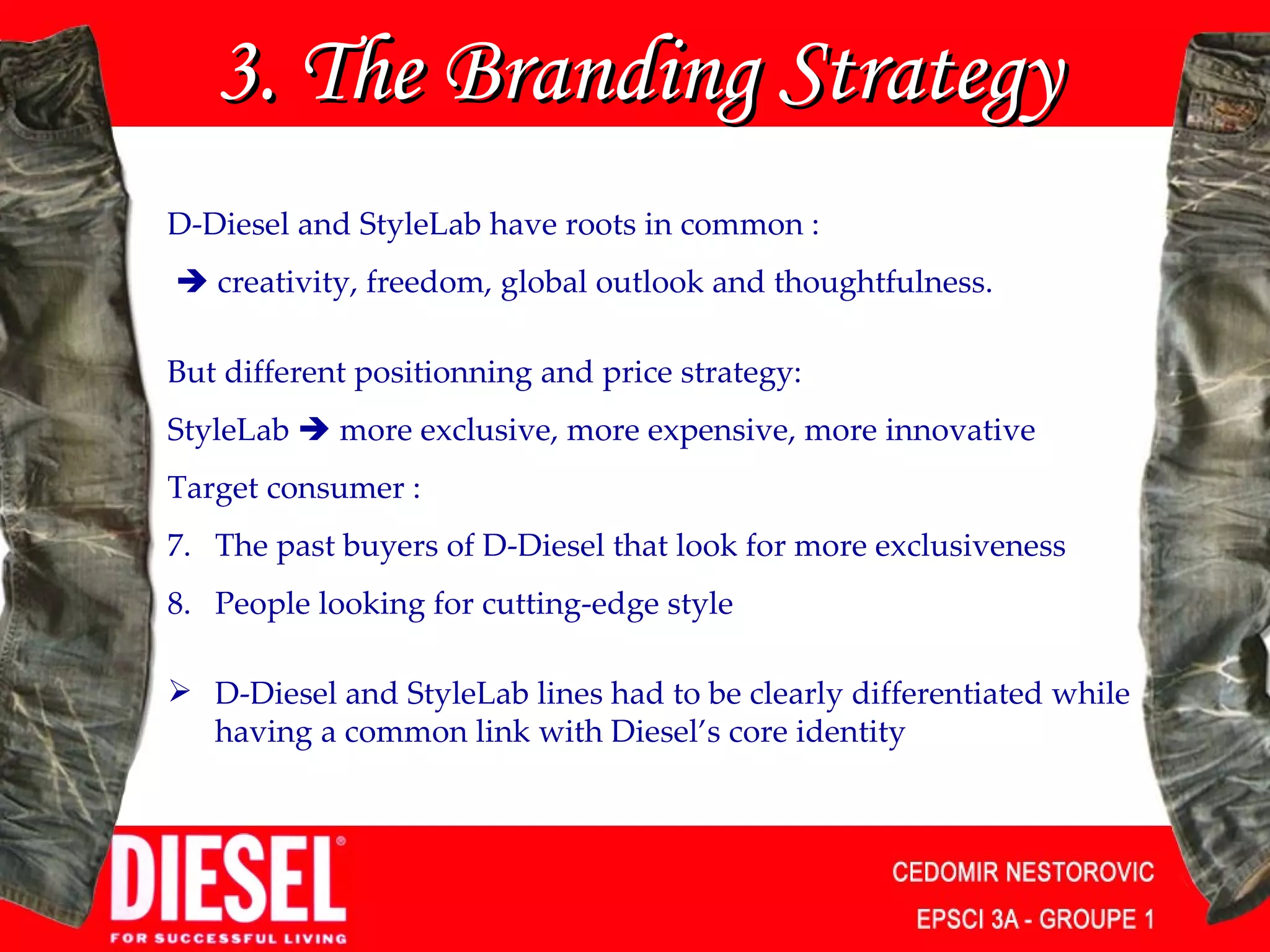 Diesel And Style Lab | PPT