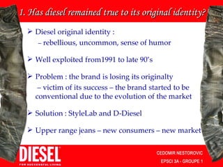 Diesel And Style Lab | PPT