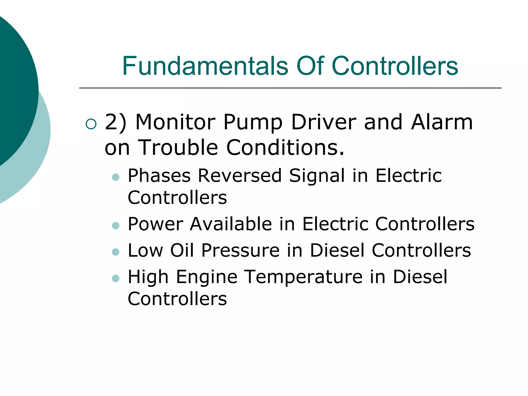 Diesel Fire Pump Controllers | PDF