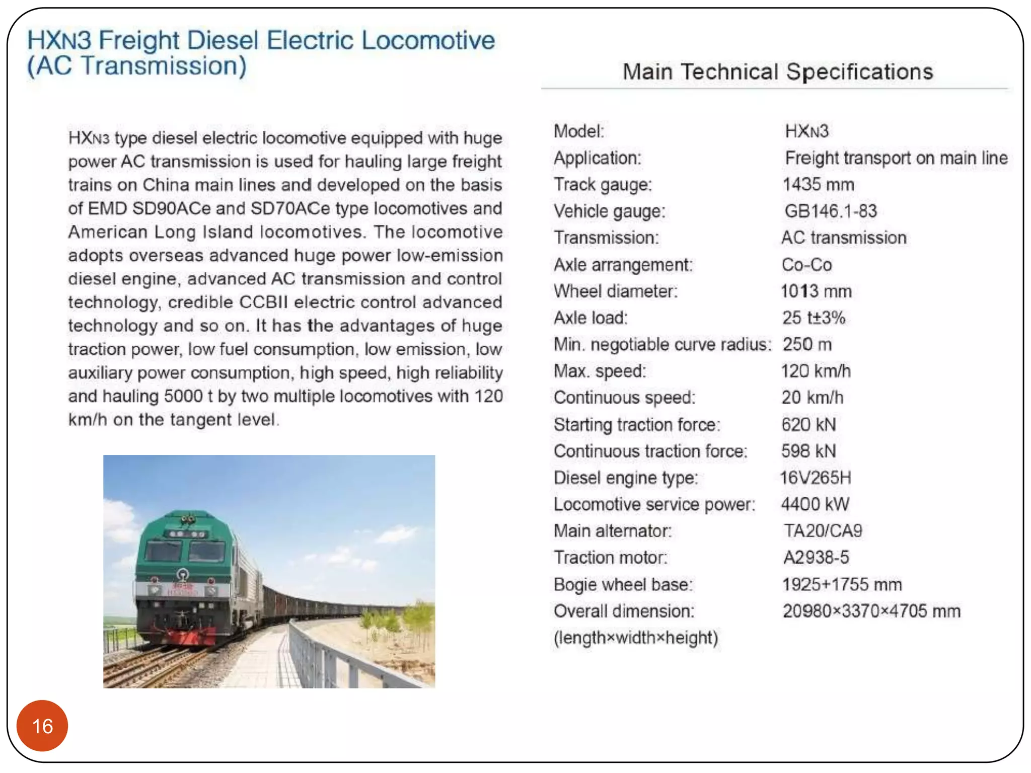 Diesel Electrical Locomotive--Passager & Freight Transport | PPT
