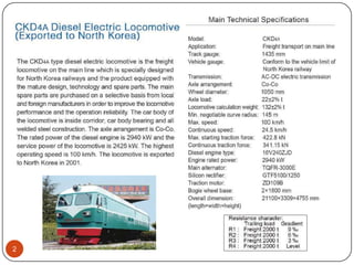Diesel Electrical Locomotive--Passager & Freight Transport | PPT