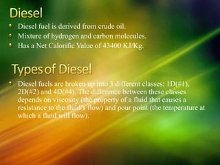 Diesel energy resources and Power Plants | PPT