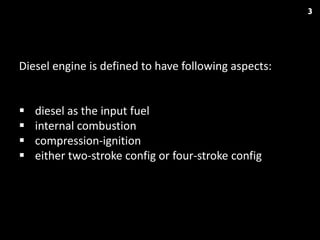 Diesel engine - Basic Design Components | PPT