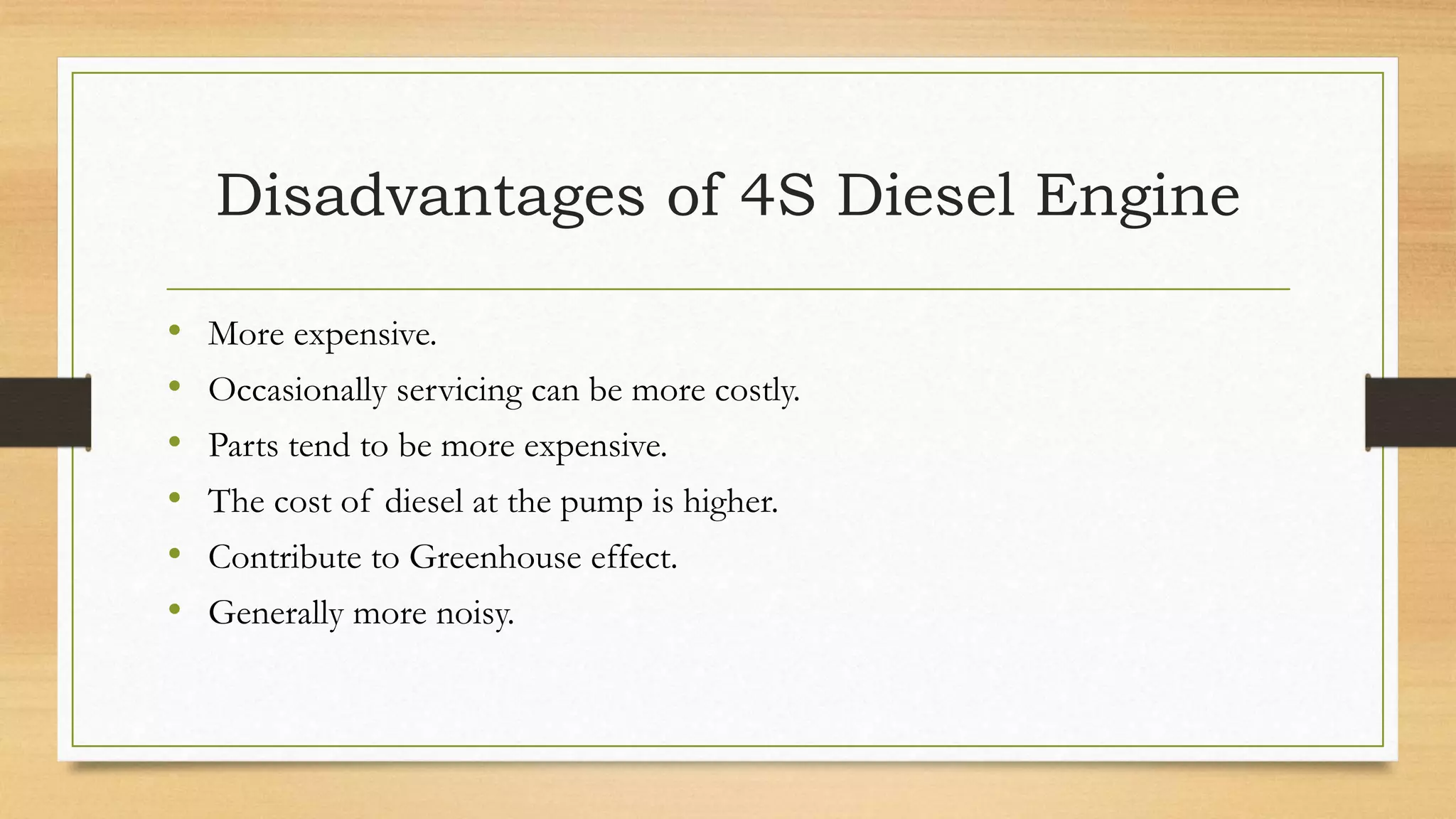 Diesel engine | PPTX