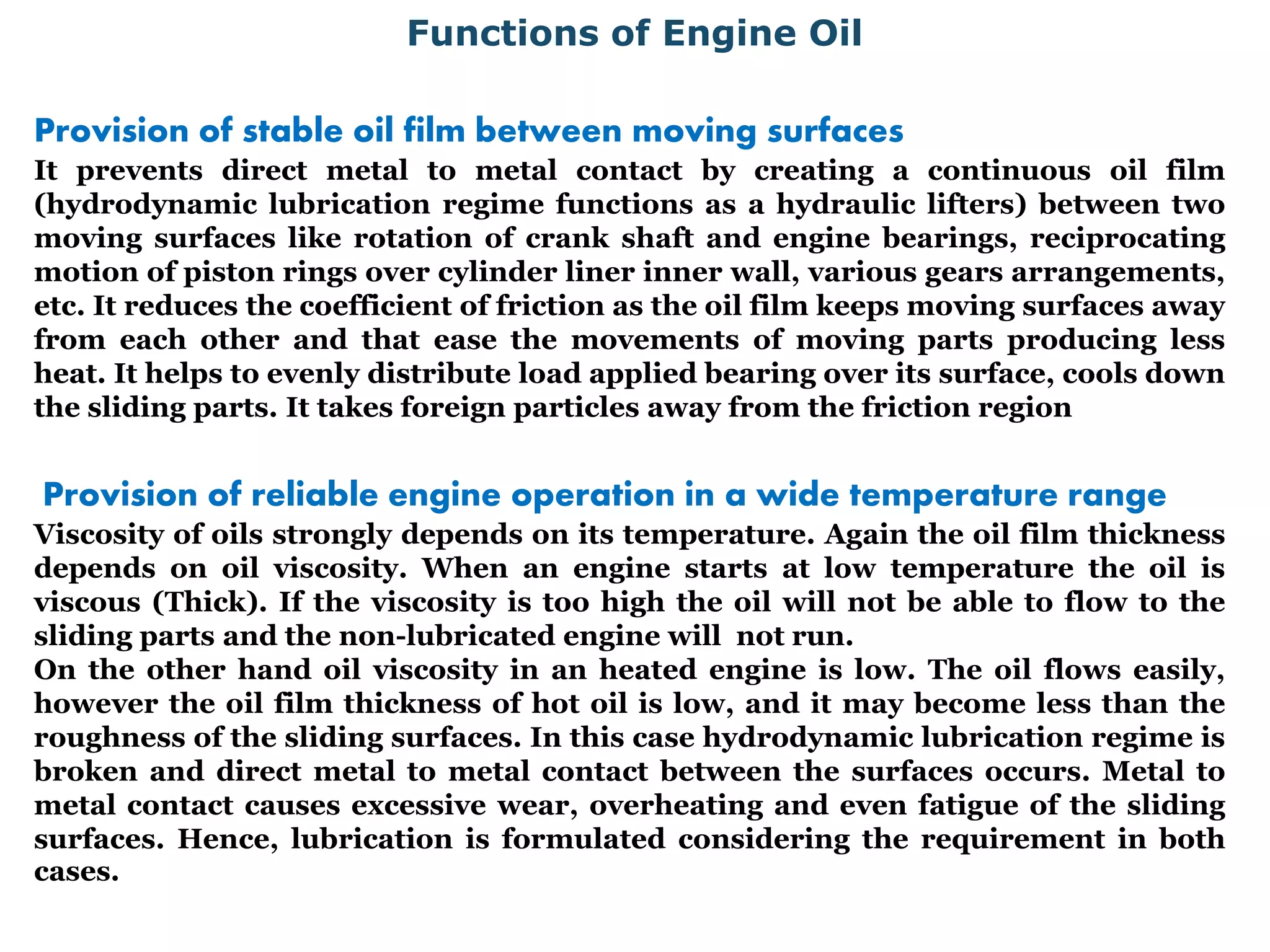 Diesel Engine Lubrication and Lube Oil Contamination Control | PDF