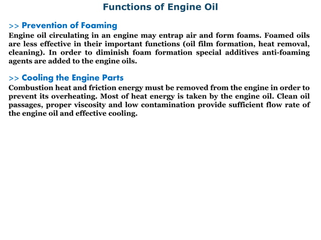 Diesel Engine Lubrication and Lube Oil Contamination Control | PDF ...