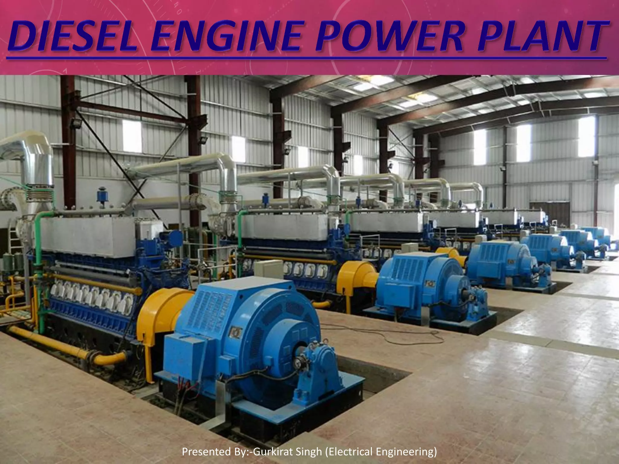 Diesel engine power plant | PPT