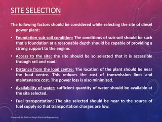 Diesel engine power plant | PDF