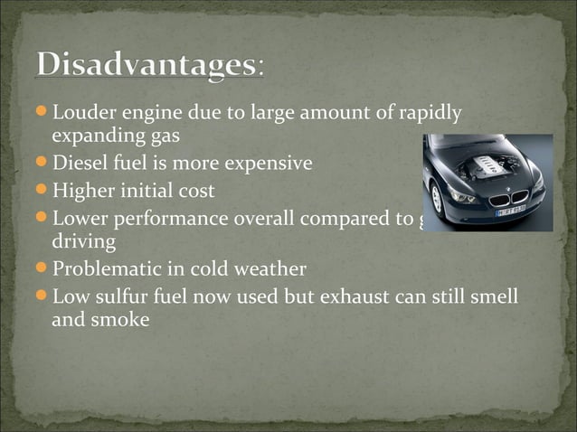 Detail of Diesel Engine by Sacred Automotive | PPT