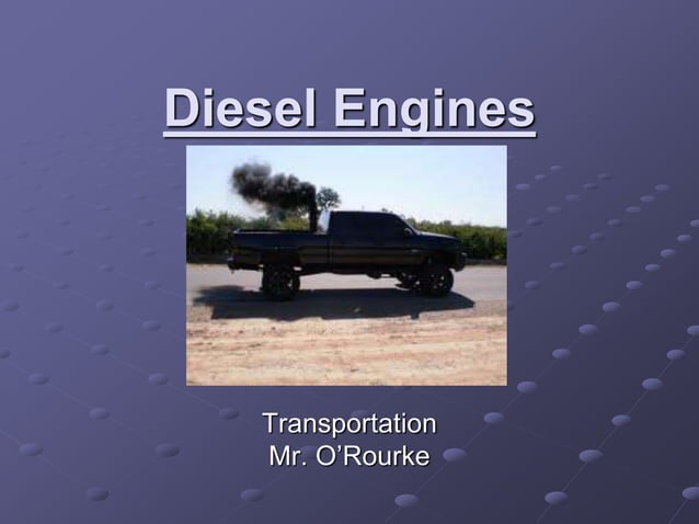 Diesel engines | PPT