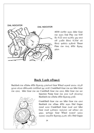 Diesel engine how it works sinhala | PDF