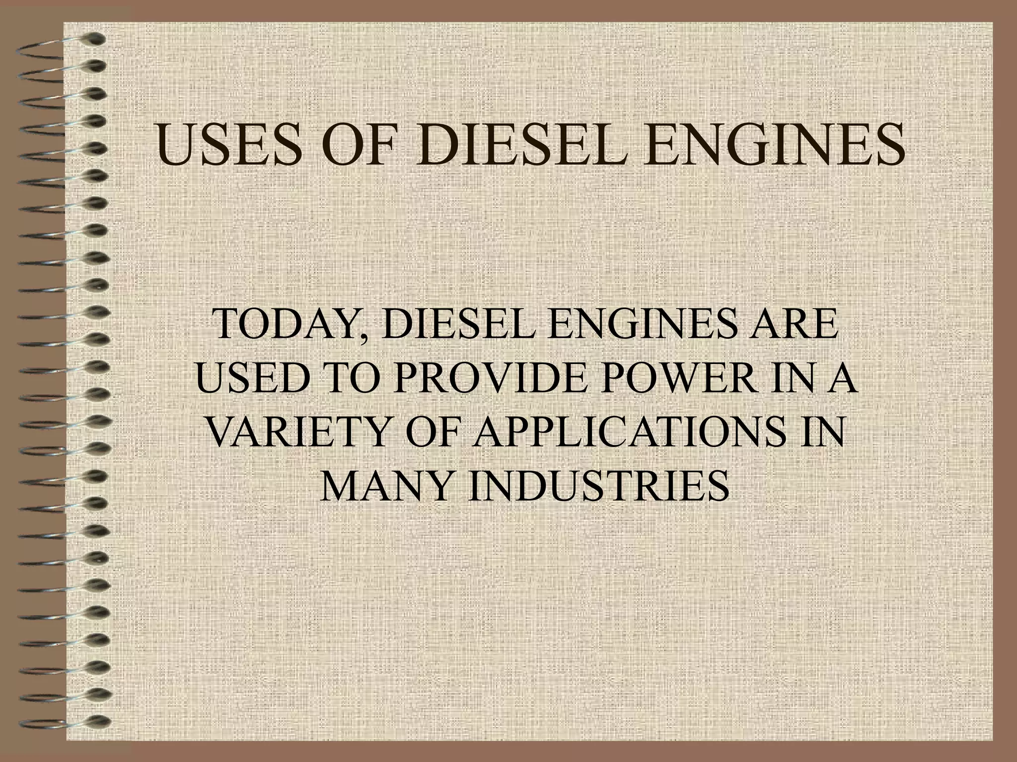 Diesel engine technology | PPT
