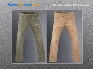 Diesel Fall winter 2013 Lookbook | PPTX