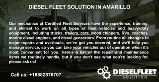 Diesel Fleet Solution in Amarillo | PPT