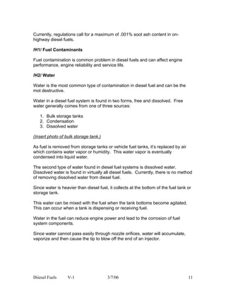 Diesel fuel learning module | DOC