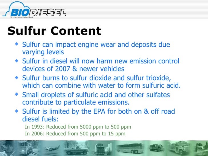 Diesel fuel properties Diesel fuel properties