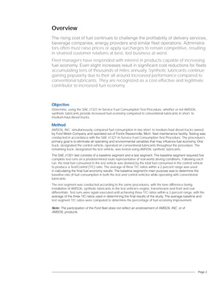 Diesel Fuel Study | PDF