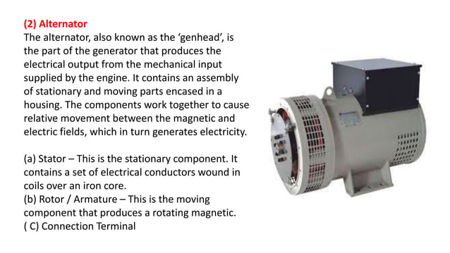 Diesel generator | PPTX