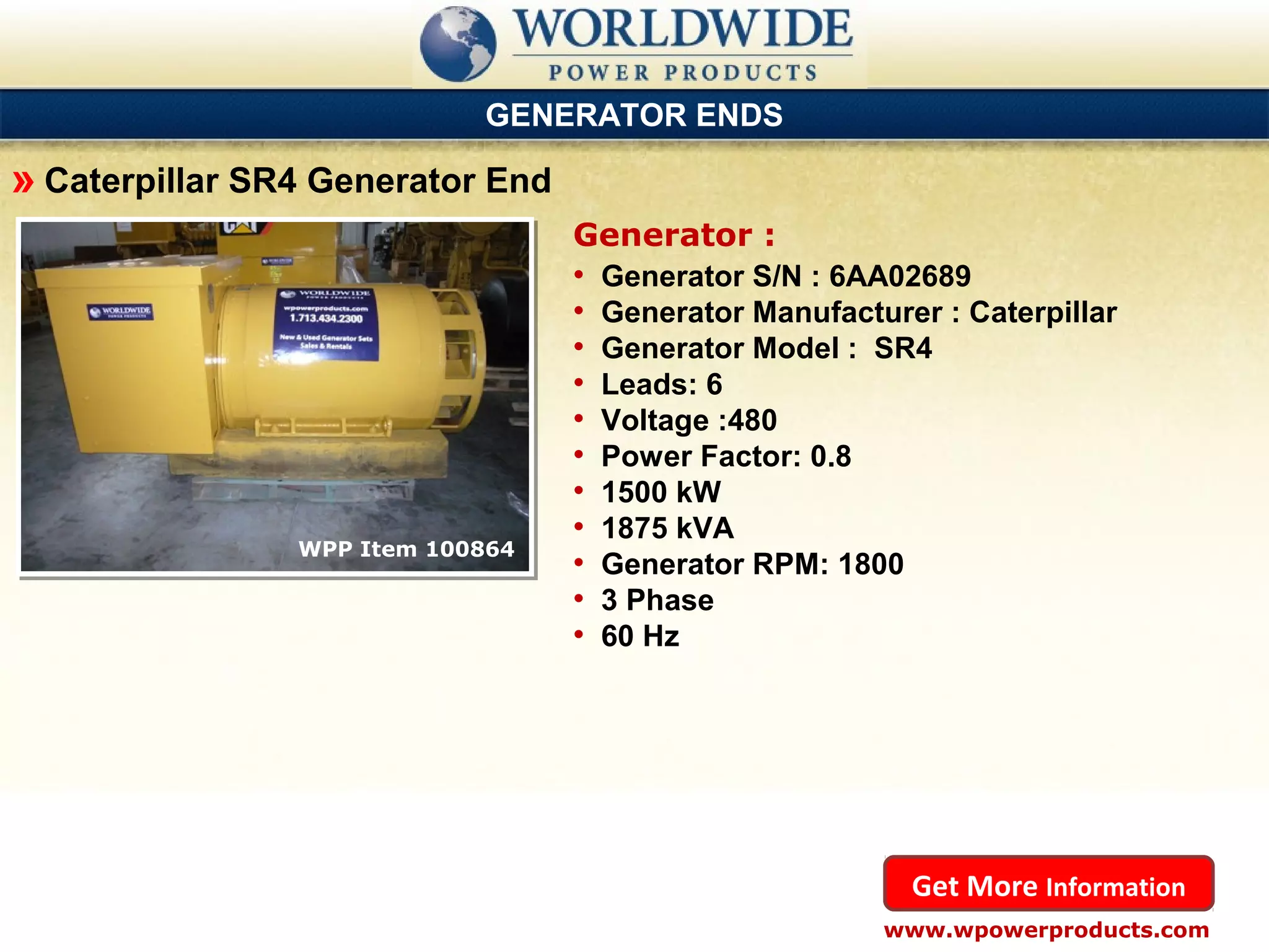 Diesel Generator Sets, Caterpillar XQ2000 Power Modules, Industrial ...