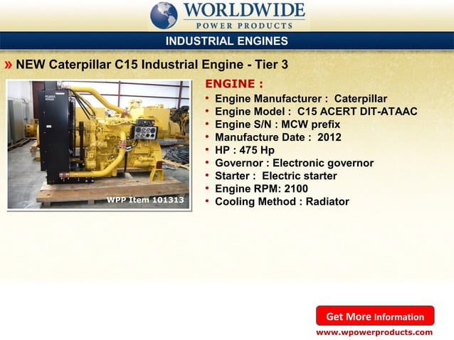 Diesel Generator Sets, Caterpillar XQ2000 Power Modules, Industrial ...