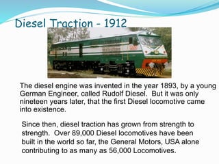 Diesel locomotive | PPTX