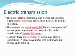 Diesel locomotive | PPTX
