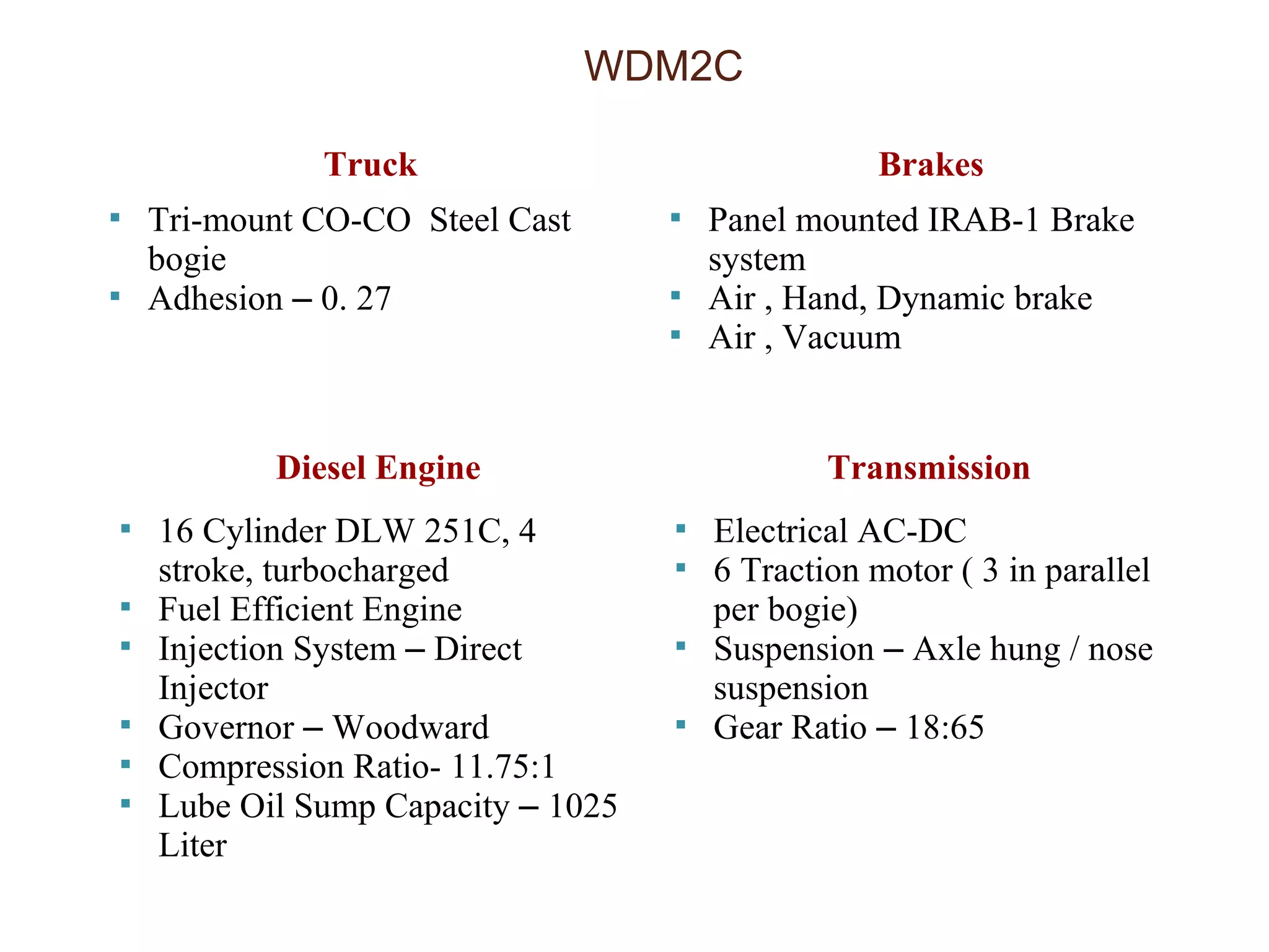 Diesel locomotives | PPT