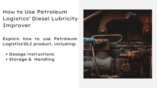 Keep Your Fuel System Operating Smoothly with Petroleum Logistics ...