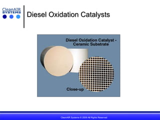 Diesel Oxidation Converters And Particulate Filters | PPT